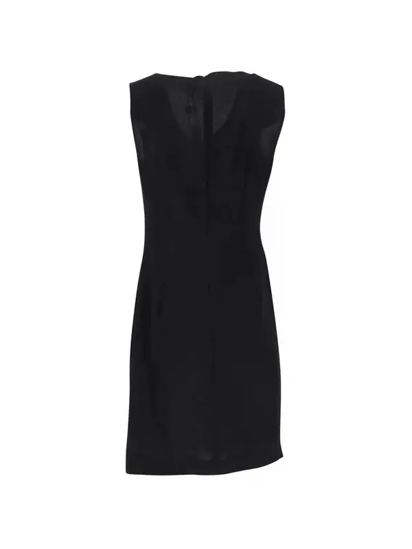 Iris & Ink Sleeveless V-neck Mini Dress