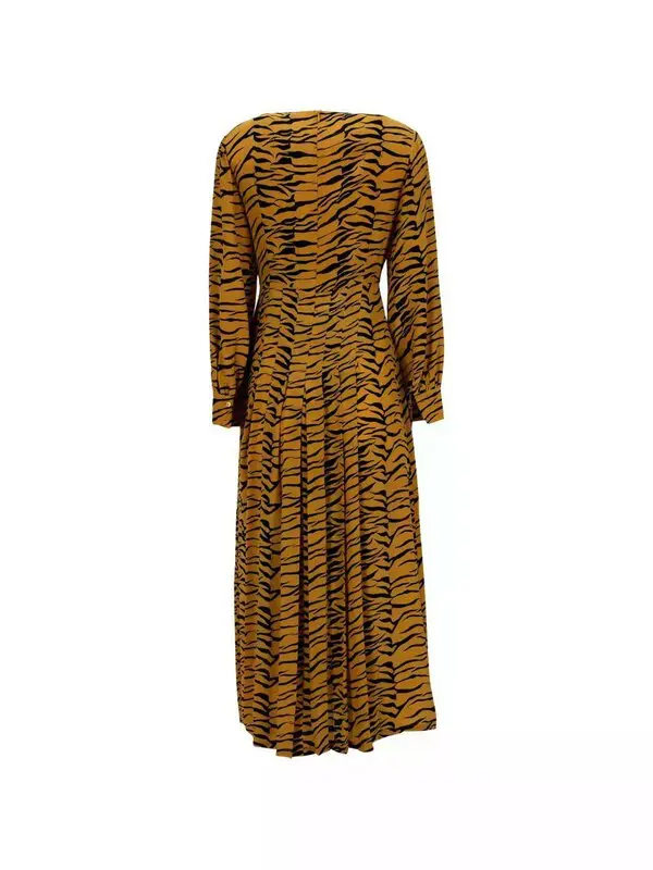 Rixo Emma Printed Midi Dress