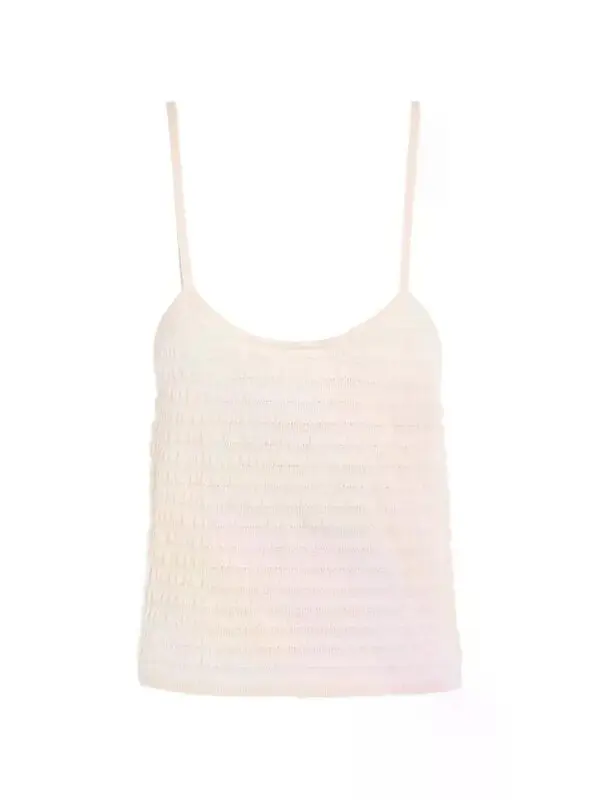 BARRIE Embossed Knit Top - Pink