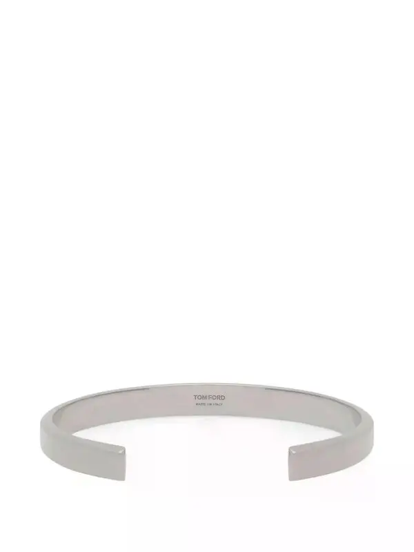 TOM FORD Engraved Open Cuff Bracelet