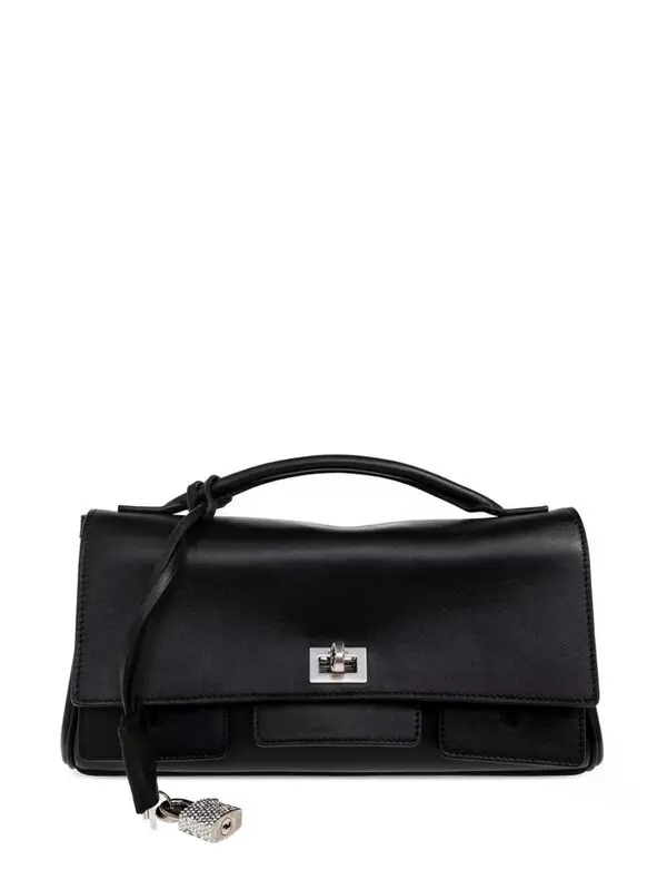 Balenciaga Small Bel Air Top-handle Shoulder Bag - Black