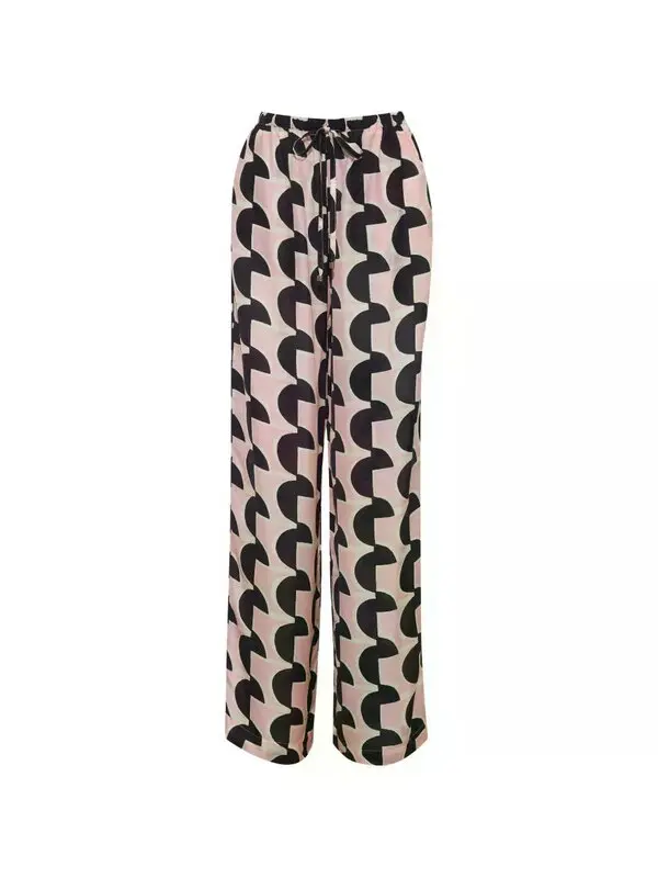 Cara Cara Girona Geometric-pattern Trousers