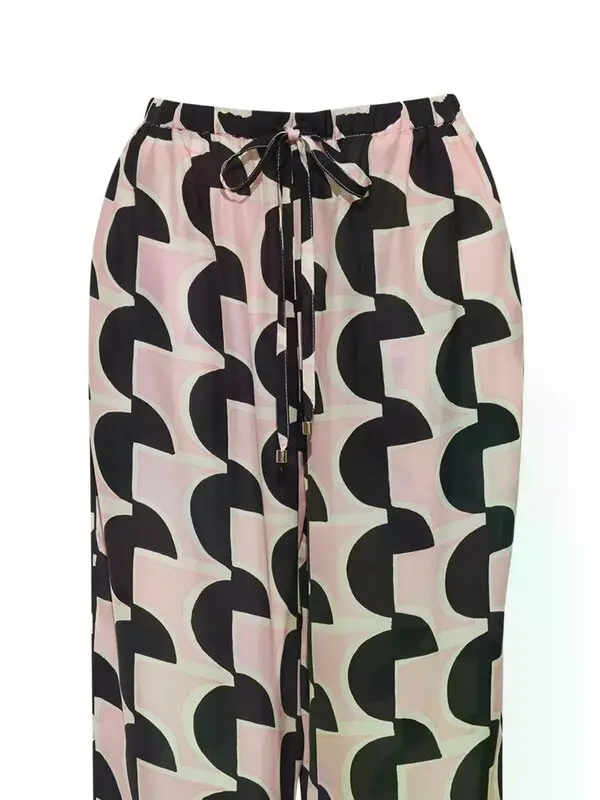 Cara Cara Girona Geometric-pattern Trousers