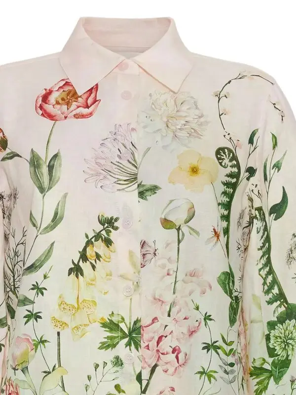 Cara Cara Floral Print Long Sleeve Shirt