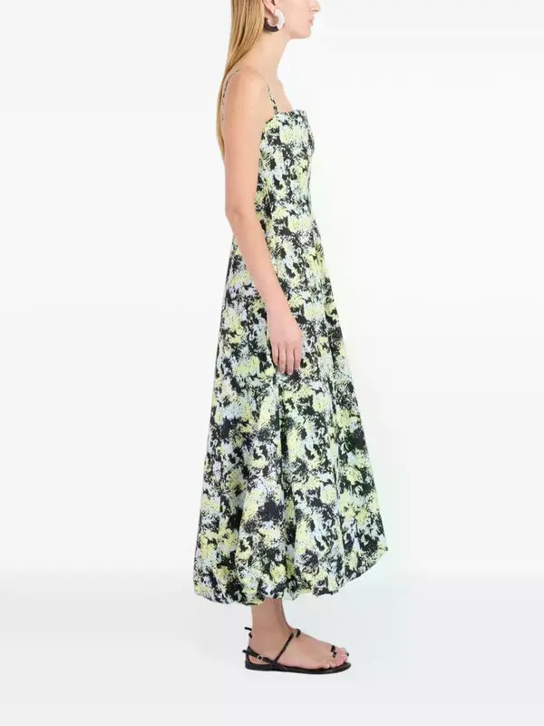 Proenza Schouler White Label Tulah Printed Dress - Blue