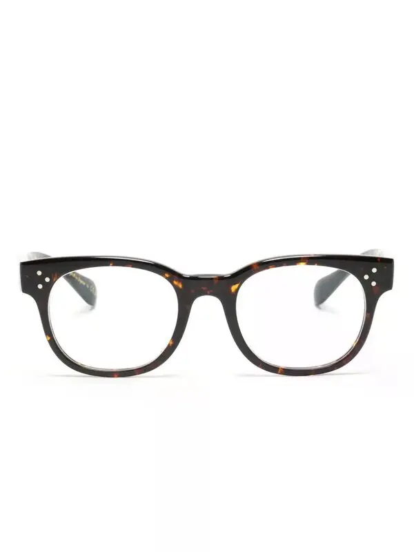 Oliver Spencer Afton Eyeglasses - Brown