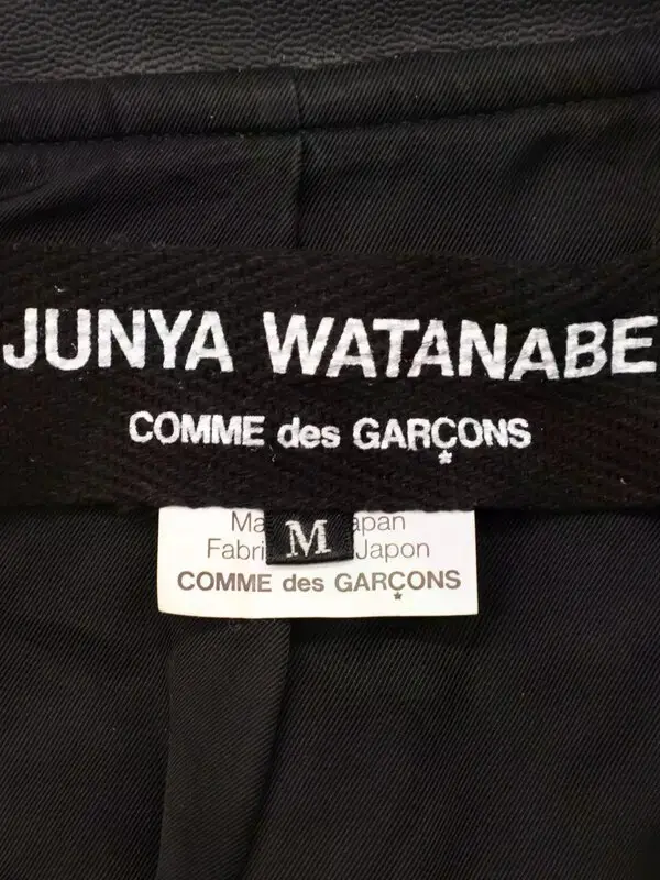 Junya Watanabe Synthetic Leather Wool Jacket