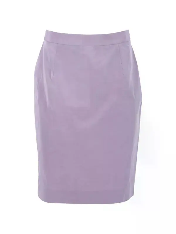 Red Valentino Pencil Midi Skirt - Purple