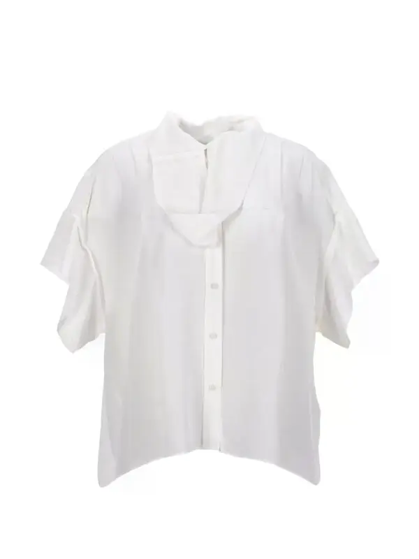 IRO PARIS Manly Silk Shirt - White