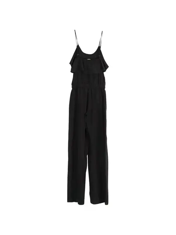 Michael Kors Ruffled Drawstring Jumpsuit