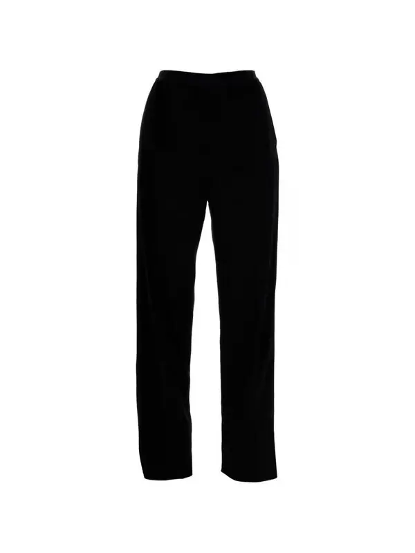 Balenciaga Elasticated-waistband Trousers - Black