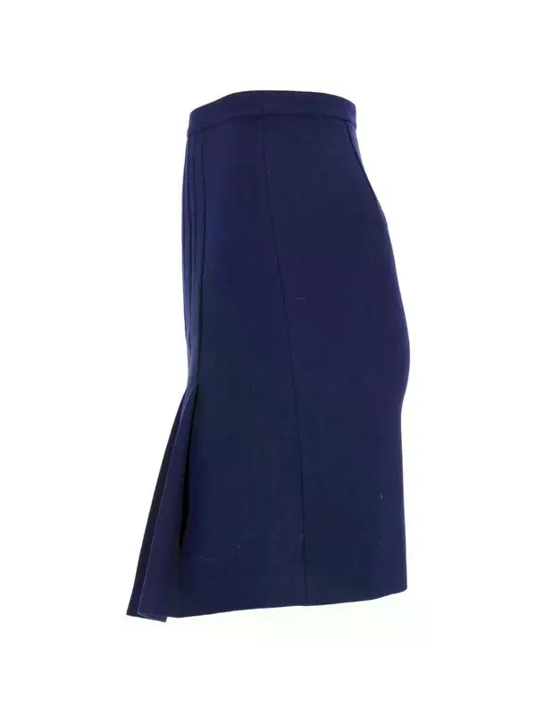 Diane Von Furstenberg Pleated A-line Midi Skirt
