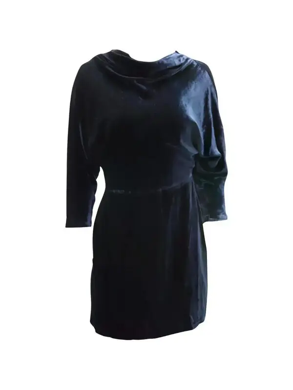 A.L.C. Marin Velvet Dress - Blue