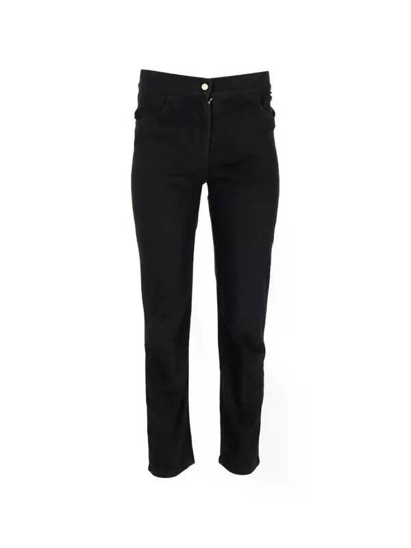 Balmain Button-fastening Skinny Jeans - Black