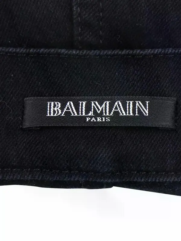 Balmain Button-fastening Skinny Jeans