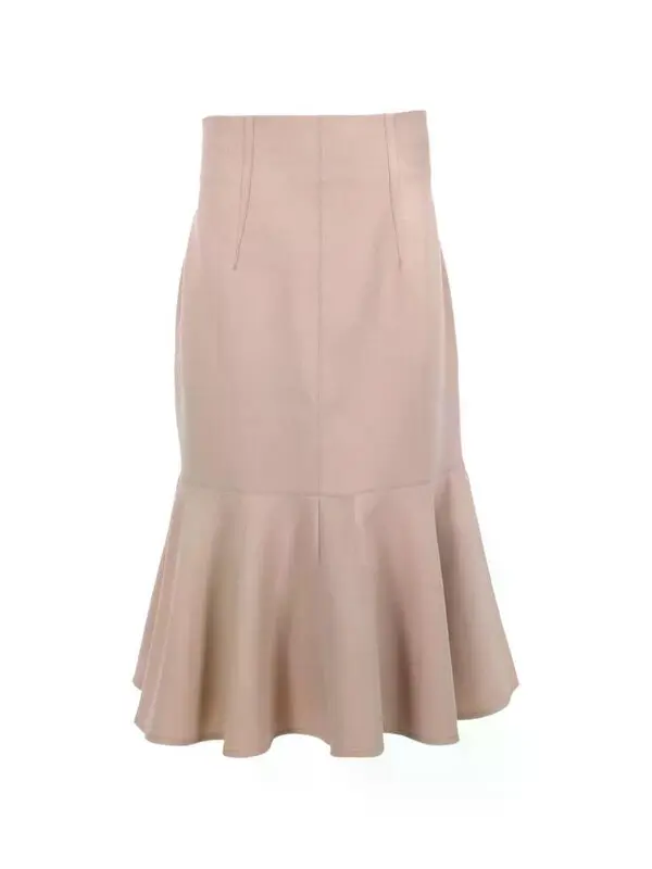 Philosophy Di Lorenzo Serafini High-waist Peplum Skirt - Neutrals