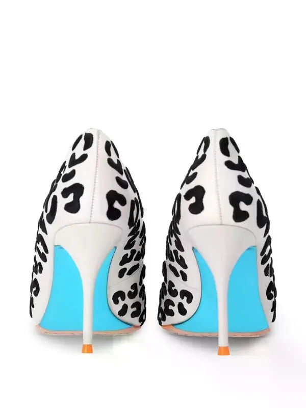 SOPHIA WEBSTER Leather Pointed Toe Heeled Pumps