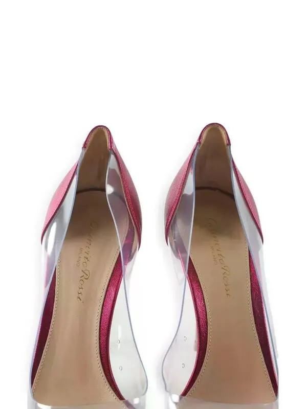 GIANVITO ROSSI Pointy Leather Pumps