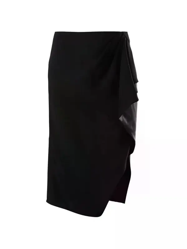 Altuzarra Draping Pencil Skirt - Black