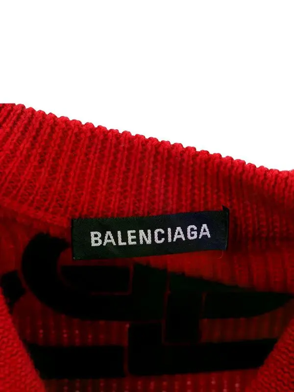 Balenciaga Ribbed-knit Sweater