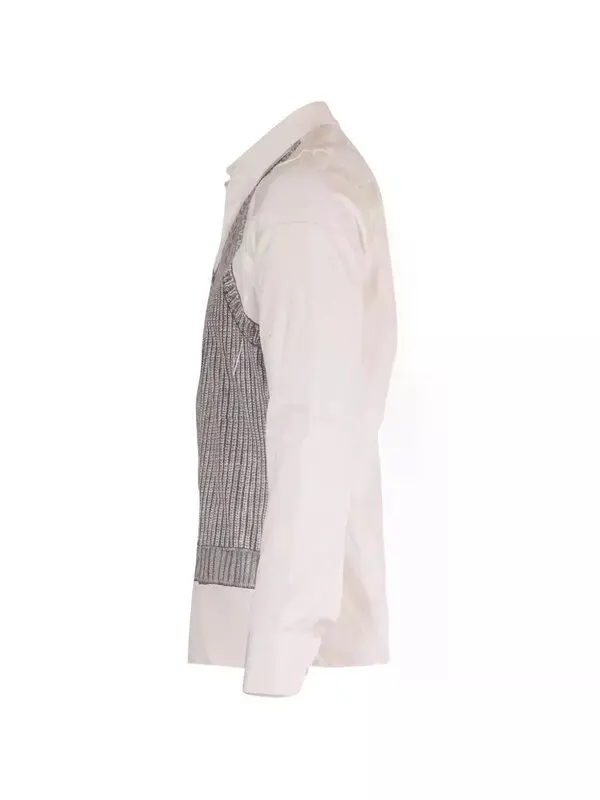 Neil Barrett Knitted-vest Shirt
