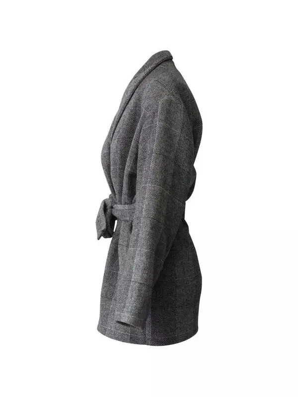 IRO PARIS Shawl-collar Belted Coat