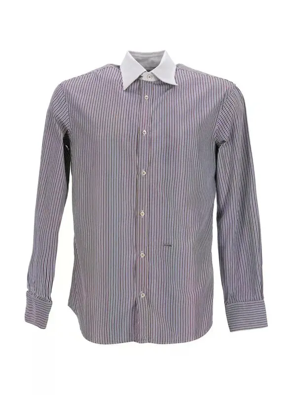 Dsquared2 Striped Cotton Shirt