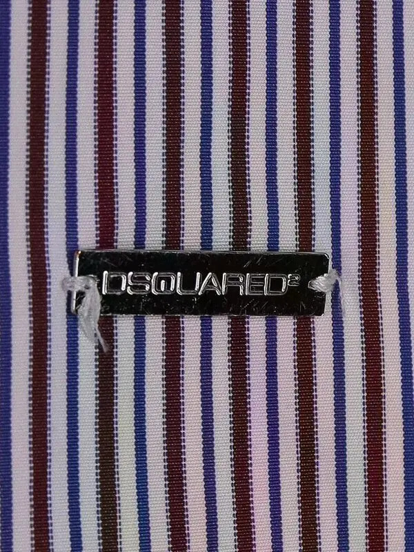 Dsquared2 Striped Cotton Shirt