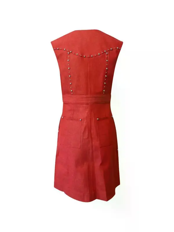 Diane Von Furstenberg Studded Mini Dress