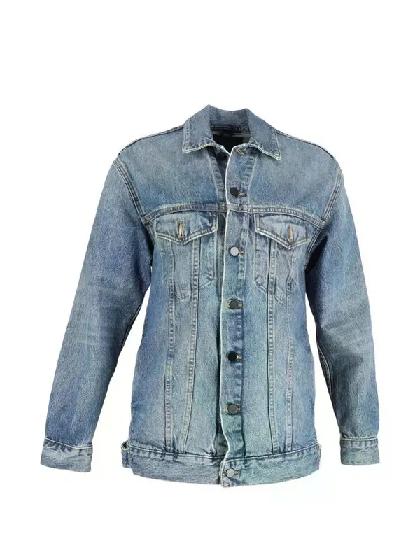 ALEXANDER WANG Oversized Denim Jacket - Blue