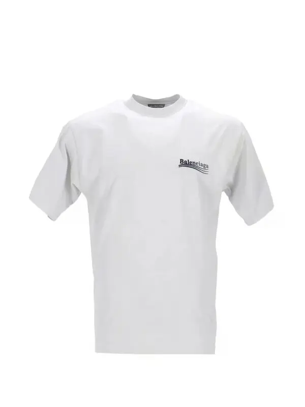 Balenciaga Political Campaign Graphic-print T-shirt - White