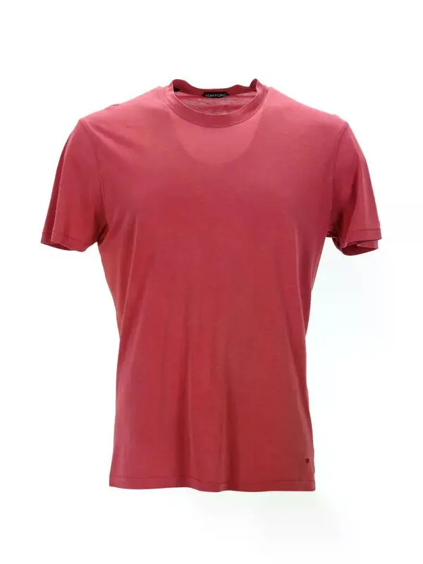 TOM FORD Round-neck T-shirt - Red