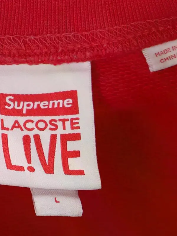 Supreme X Lacoste Crew Neck Sweater