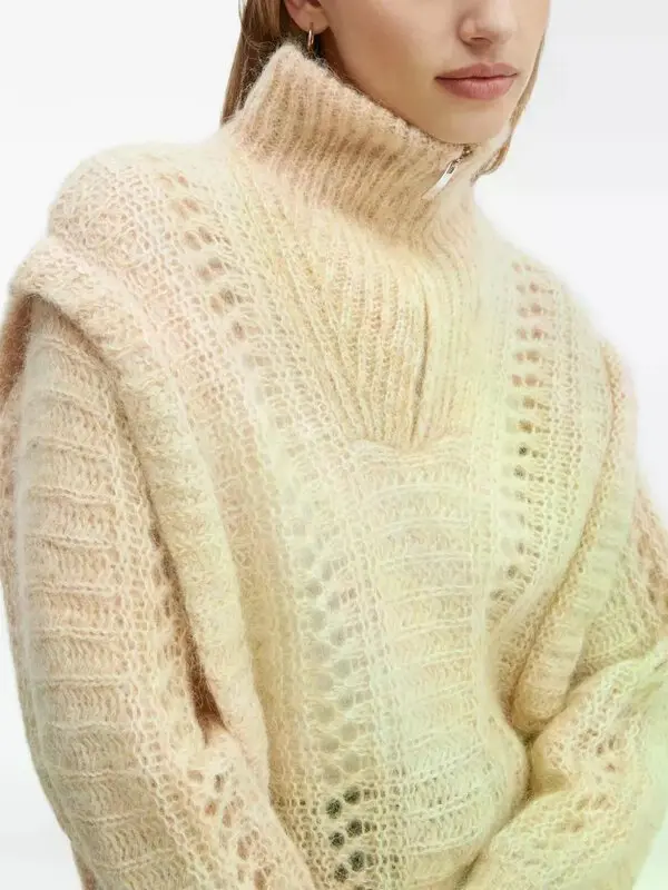 Ba&sh Open-knit Sweater