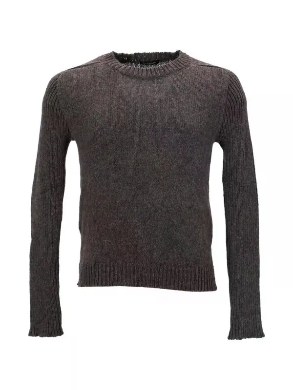 Balmain Crew-neck Sweater - Brown