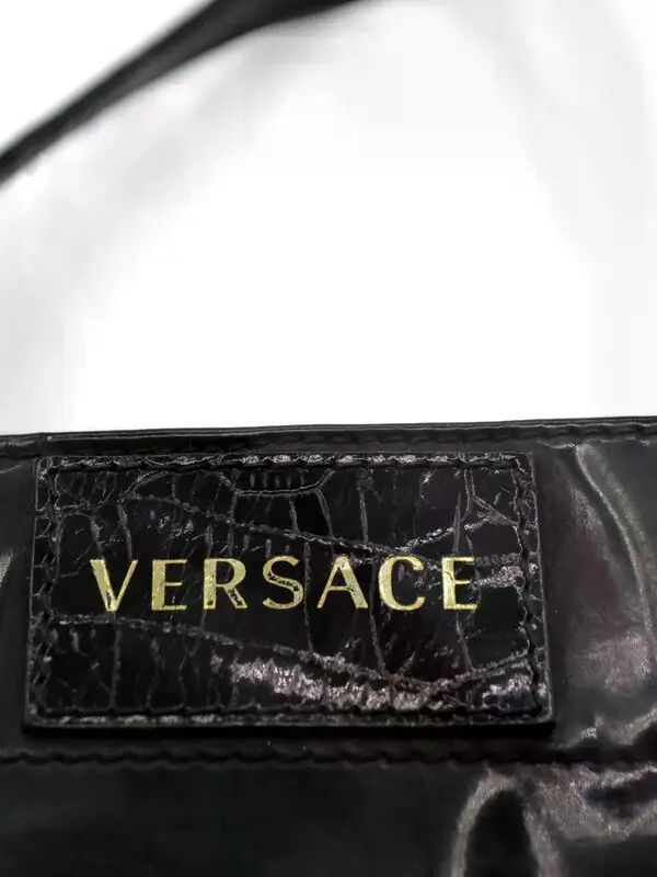 Versace Patent-leather Shoulder Bag