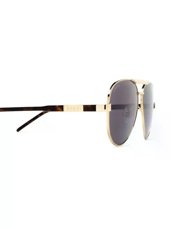 Gucci Pilot-frame Sunglasses