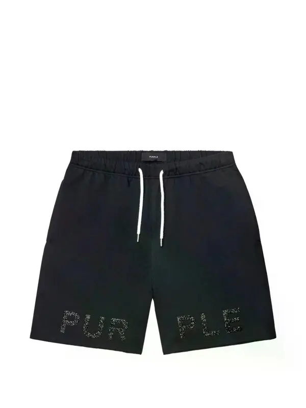 PURPLE BRAND Drawstring Running Shorts