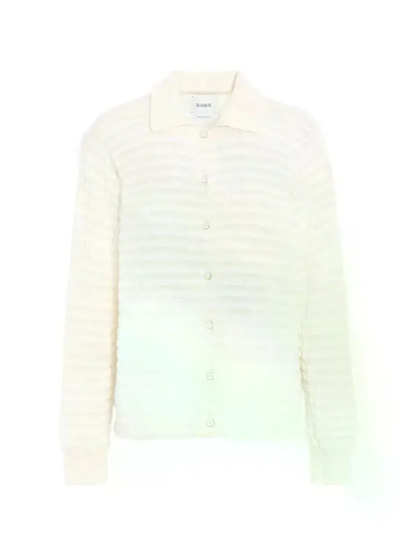 BARRIE Embossed Knit Shirt