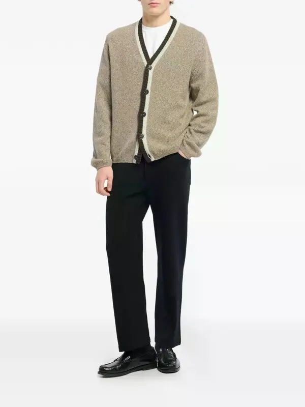 BARRIE V-neck Cashmere Cardigan