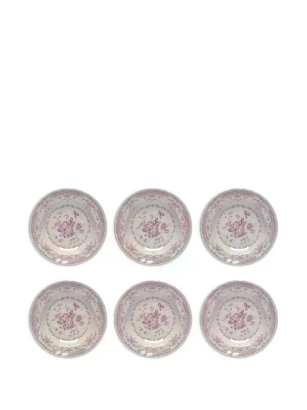 BITOSSI HOME Floral-print Plate - Neutrals