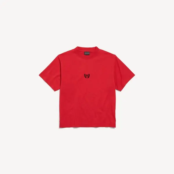 Balenciaga Laurel Classic T-shirt Medium Fit - Red