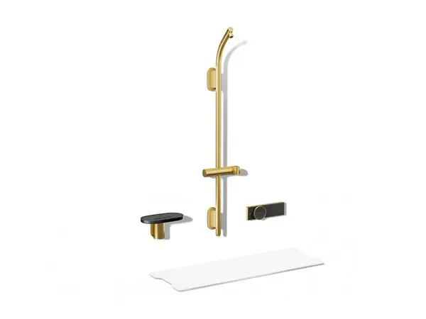 KOHLER Anthem Evocycle Smart Shower System - Vibrant Brushed Moderne Brass