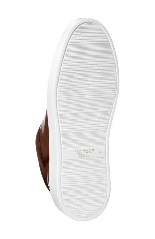 To Boot New York Calfskin Leather Low-profile Sneakers - Tan