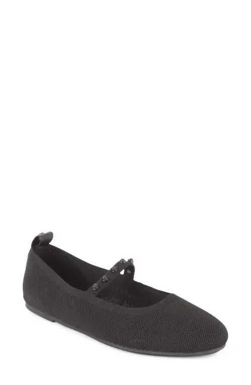 Tahari Madeira Mary Jane Flat - Black
