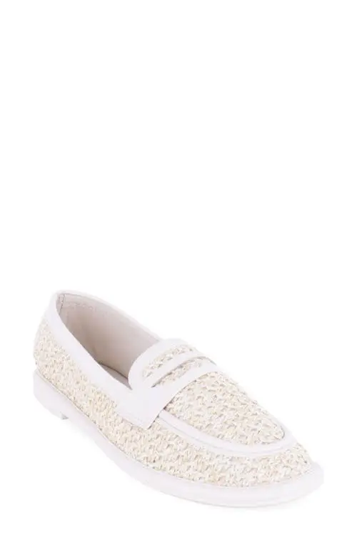 Tahari Meadow Penny Loafer - Natural