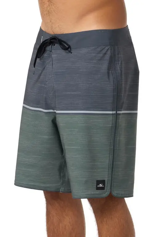 O'Neill Hyperfreak Mysto Block Scallop Swim Trunks