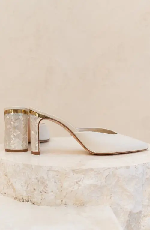 FREYA ROSE Jolie Pearl High Heel Sandals - Ivory