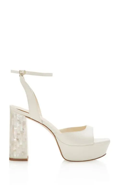 FREYA ROSE Margot Platform Heel Sandal - Ivory