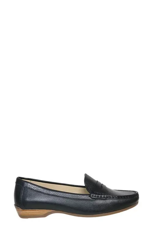 DAVID TATE Freetime Penny Loafer - Black